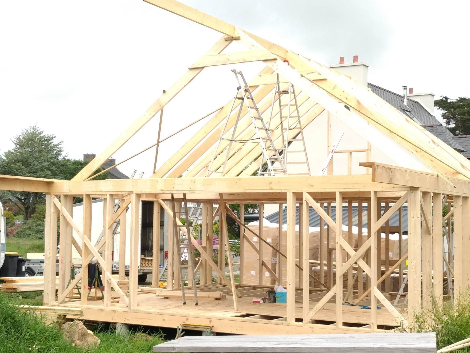 Nos Réalisations| Auto-construction maison en bois et maison sur pilotis